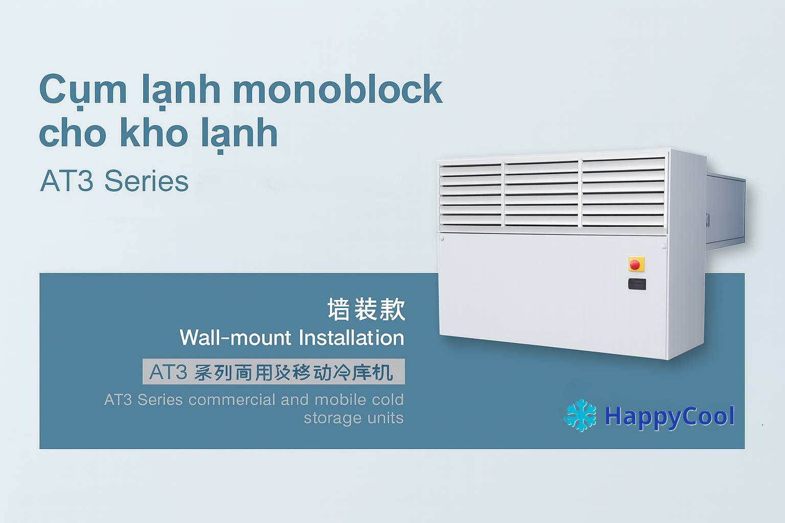 Cụm lạnh Monoblock AT3 Thermojinn (HA, MA, LA) | HappyCool